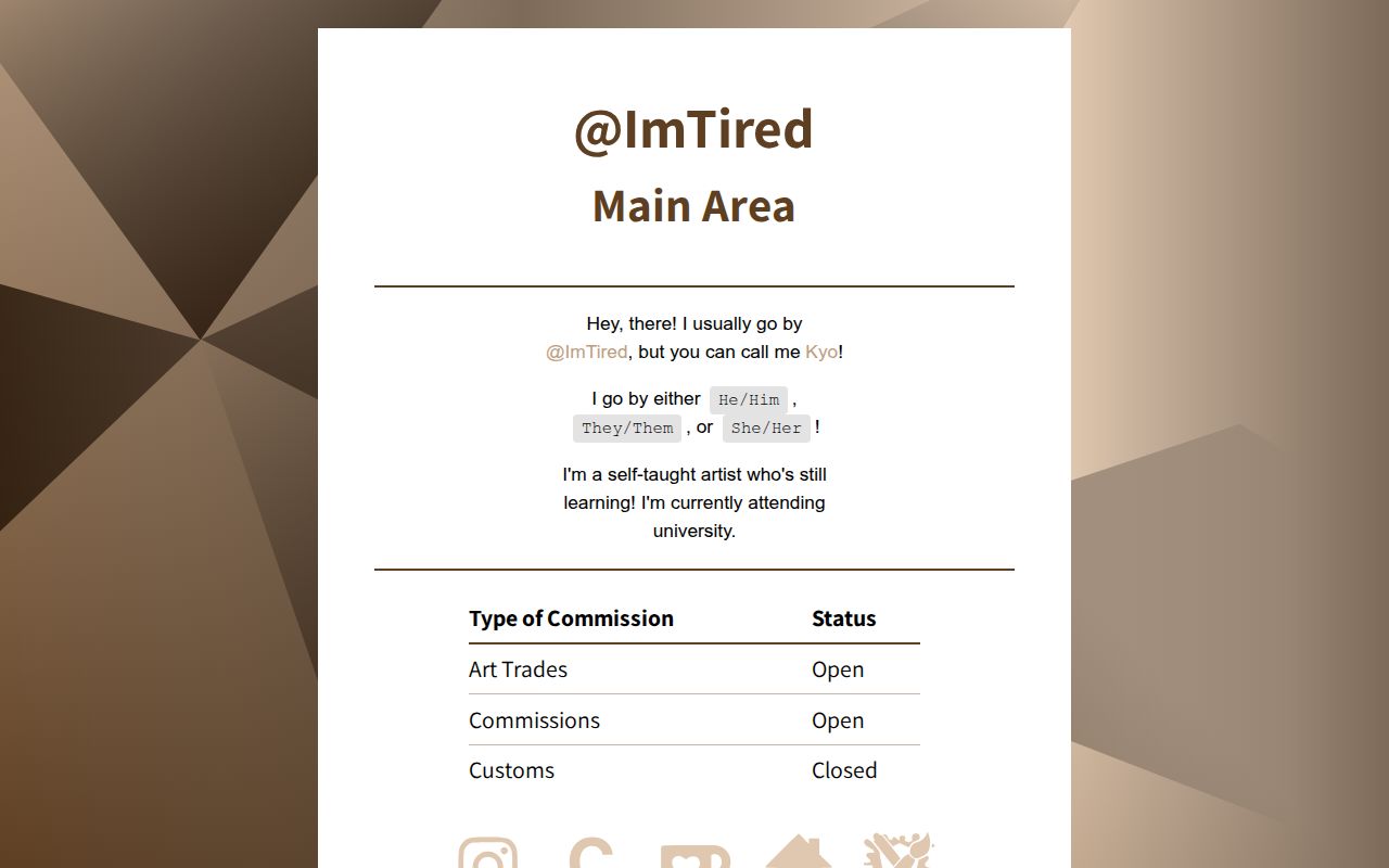 @ImTired